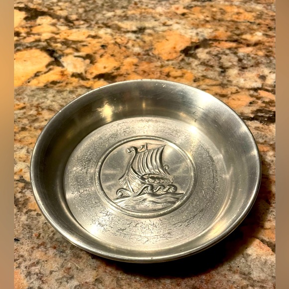Other | Vintage Norwegian Pewter Trinket Dish | Poshmark